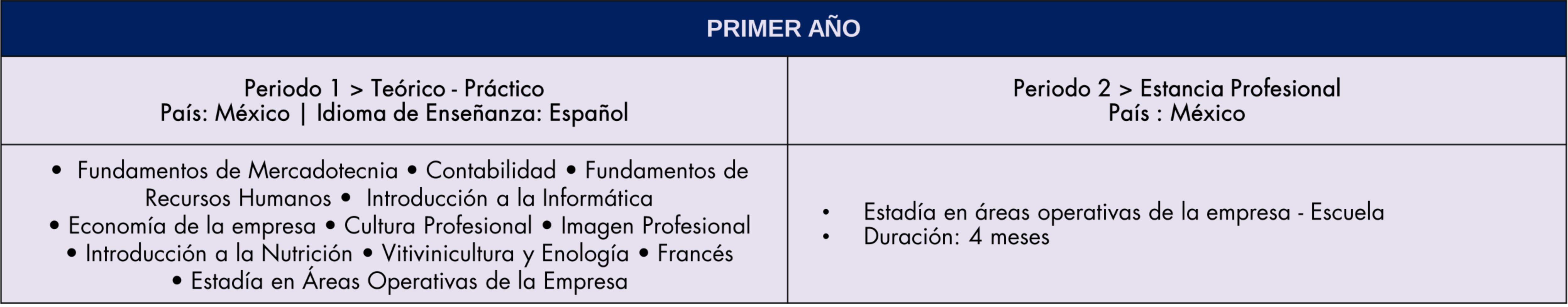 Vatel Merida, una Escuela Internacional en Hotelería y Turismo en Mexico.